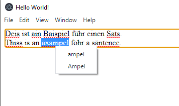 [Bug]: Native spellchecker only provides suggestions in one language ...