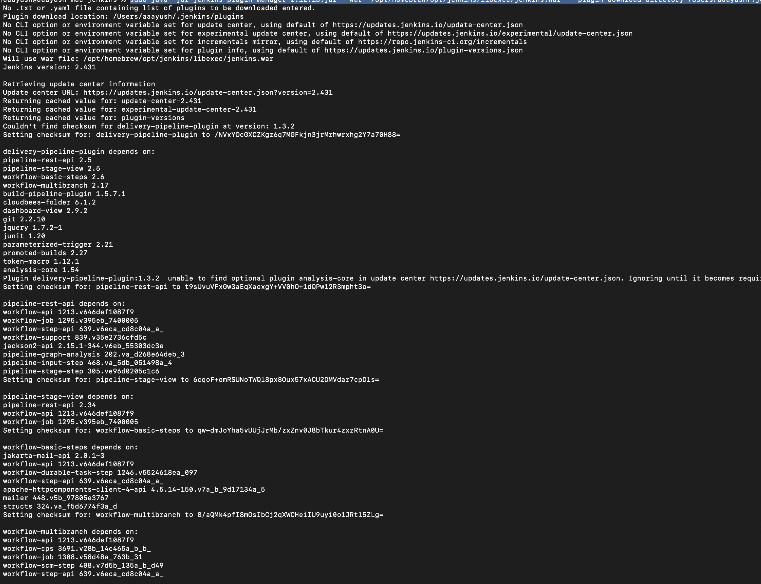 Improve The Cli Output When The Plugin Is Already Present In The Directory · Issue 610