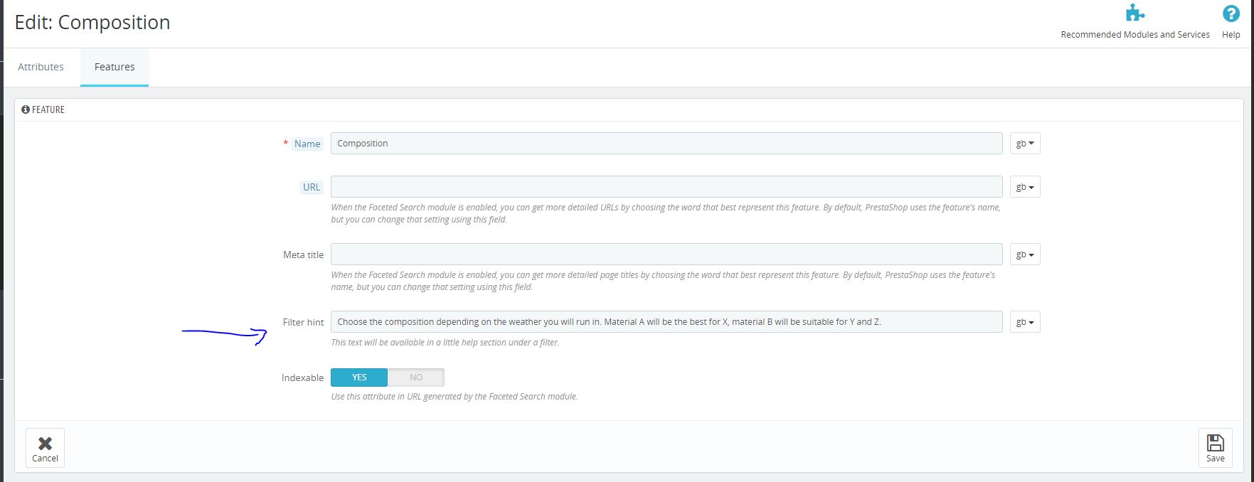 Feature helpbox under faceted search filters · Issue #23032 · PrestaShop/PrestaShop · GitHub