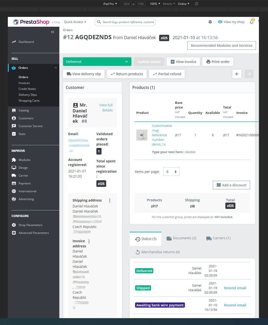 Bo Responsive Bad Responsivity Of Customer Block · Issue 23053 · Prestashopprestashop · Github 1212