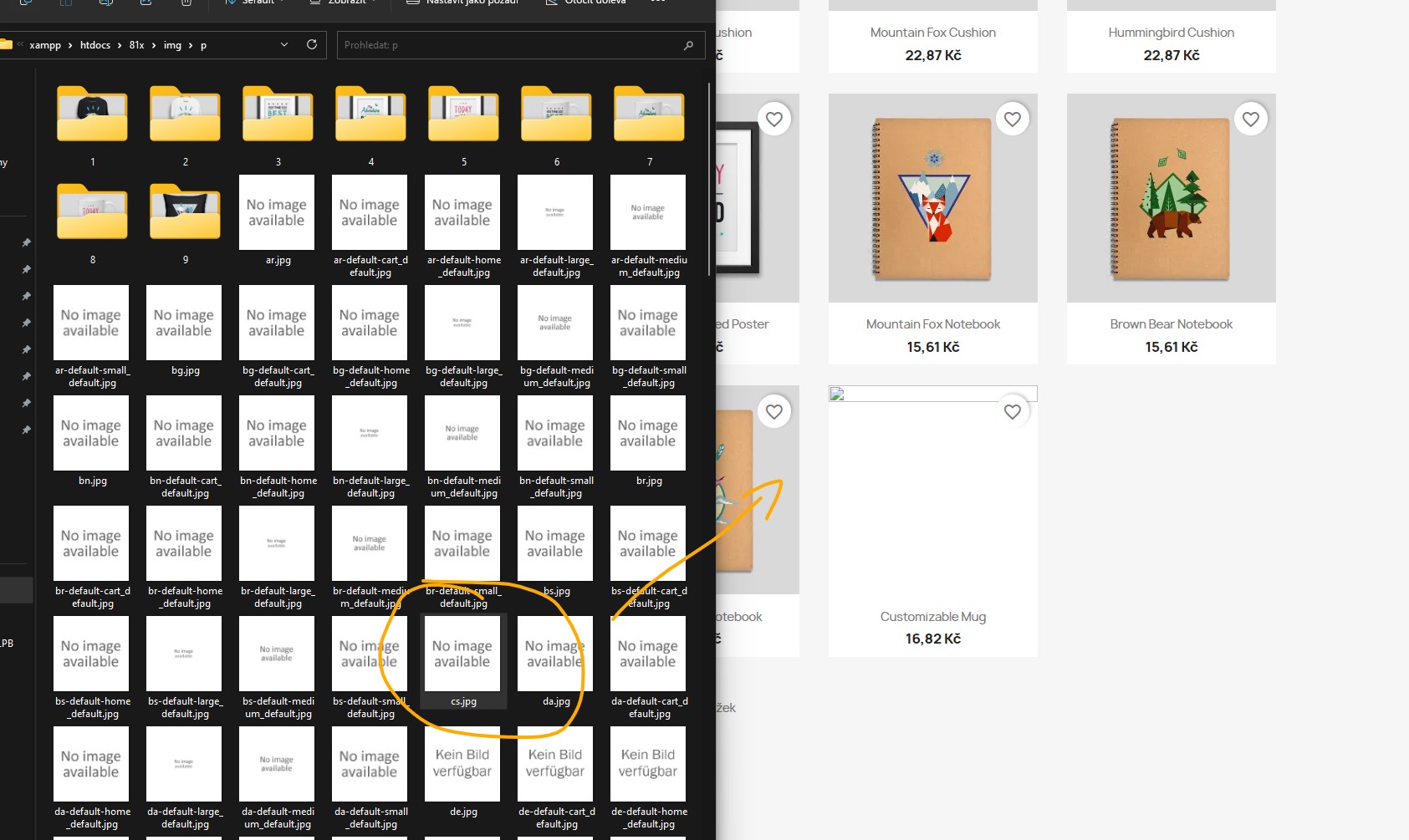 If you delete thumbnails of placeholder images, their thumbnails are ...