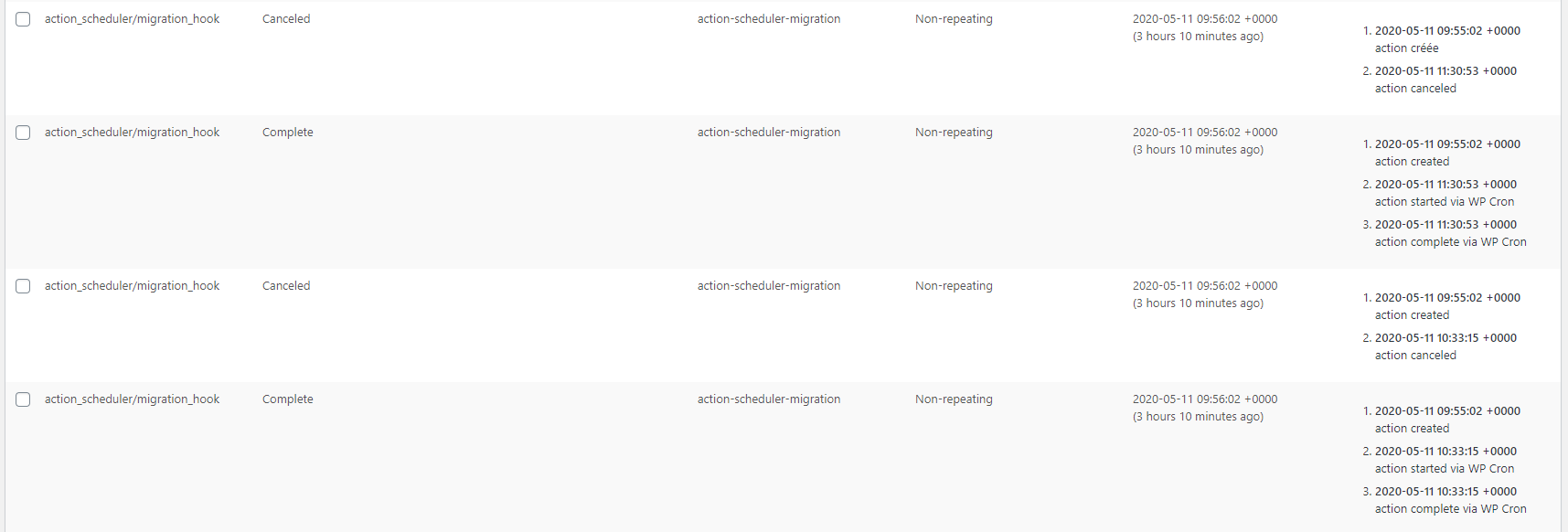 Action Scheduler Migration Hook Keeps Running · Issue 548 · Woocommerce Action Scheduler · Github