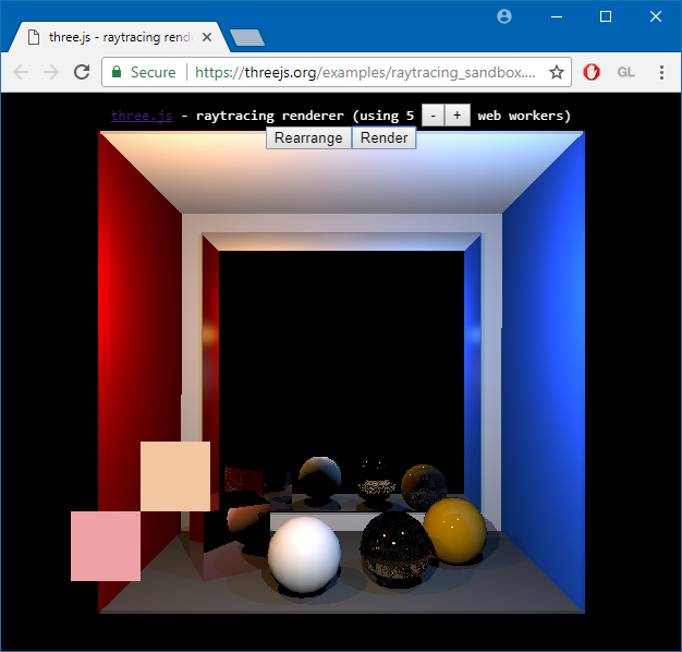 Raytracing Example Doesnt Complete Properly When Using More Than 3 Web Workers · Issue 12813 