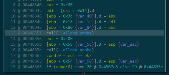 Analysis of stack allocation functions · Issue #1028 · Vector35/binaryninja-api · GitHub