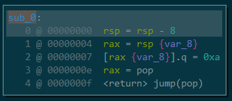 Popping stack register breaks stack analysis · Issue #1038 · Vector35/binaryninja-api · GitHub