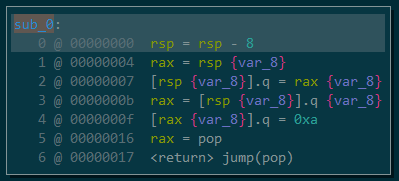 Popping stack register breaks stack analysis · Issue #1038 · Vector35/binaryninja-api · GitHub