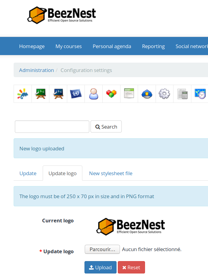 How to change the chamilo logo with another logo ? · Issue #2530 · chamilo/chamilo-lms · GitHub