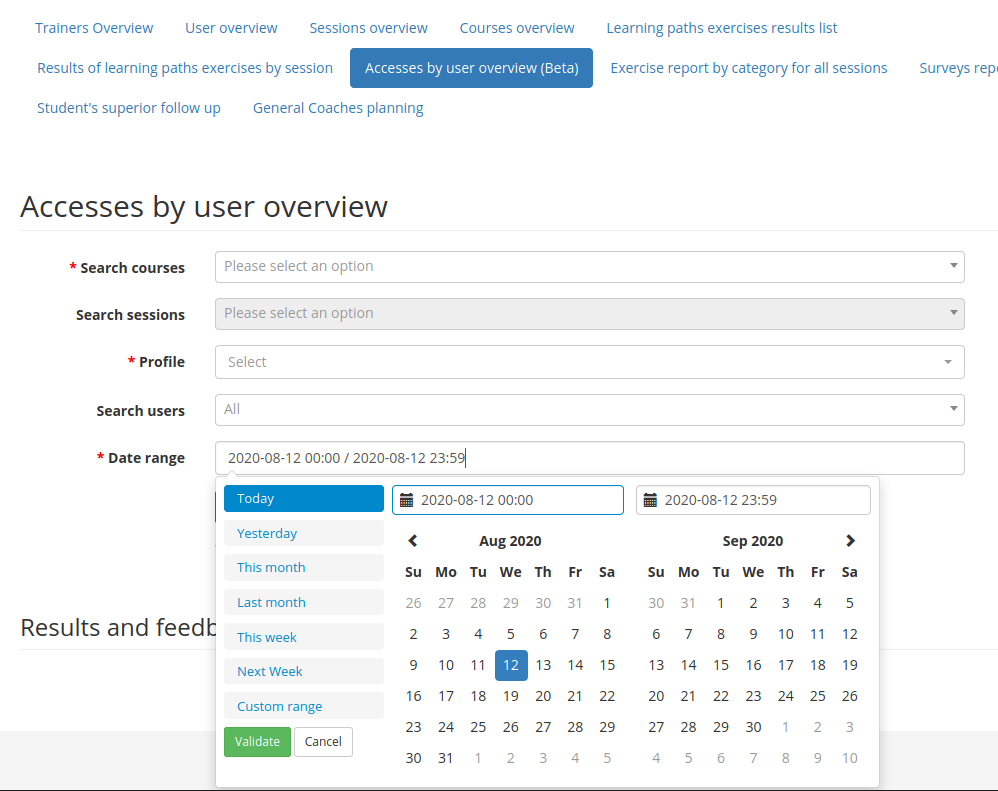 Invalid date / Invalid date · Issue #3441 · chamilo/chamilo-lms · GitHub