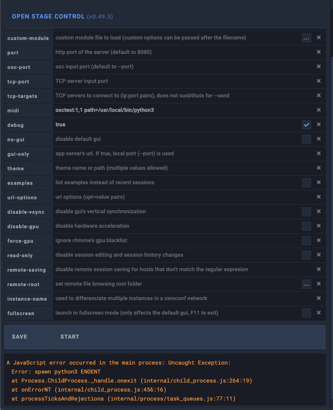 [Bug] OSX Mojave, python ENOENT problem · Issue #594 · jean-emmanuel/open-stage-control · GitHub