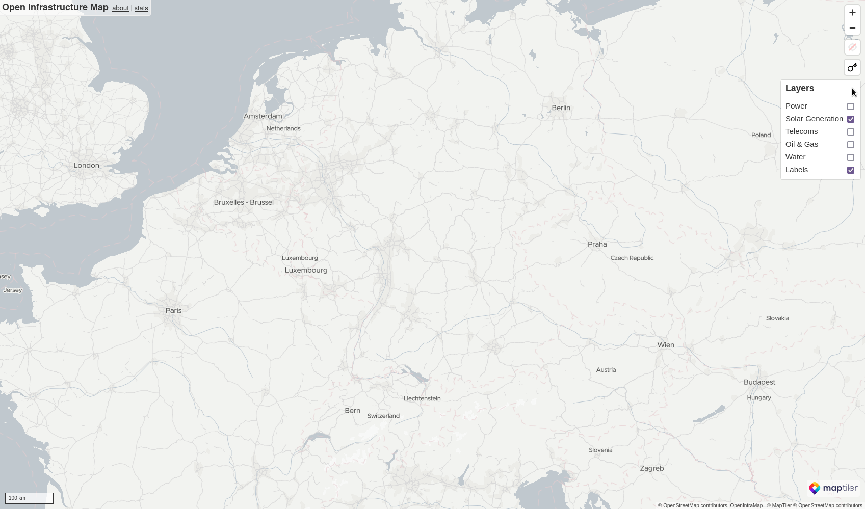 The "Solar Generation" layer is non-functioning · Issue #122 · openinframap/openinframap · GitHub