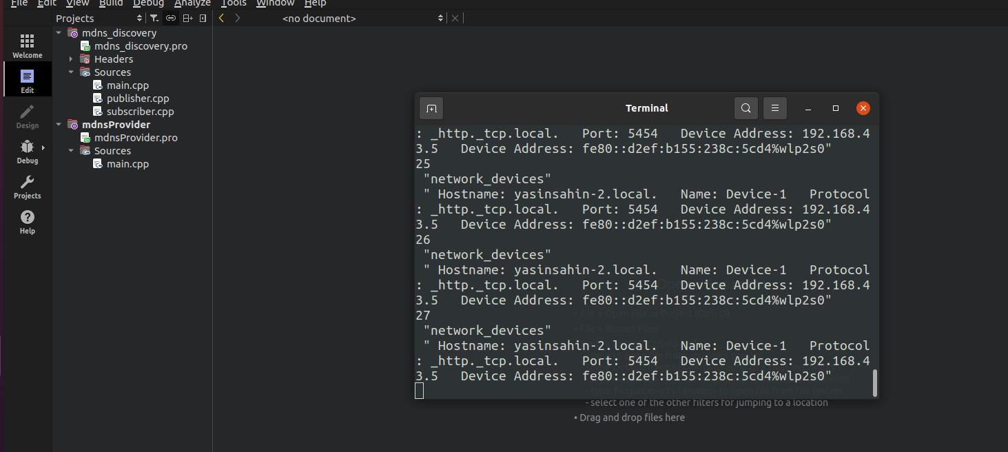 GitHub - yasinshn/QT_mDNS_discovery
