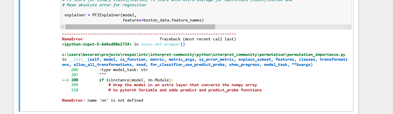 Issue due to pytorch not being installed needs a try-catch · Issue #40 · interpretml/interpret ...