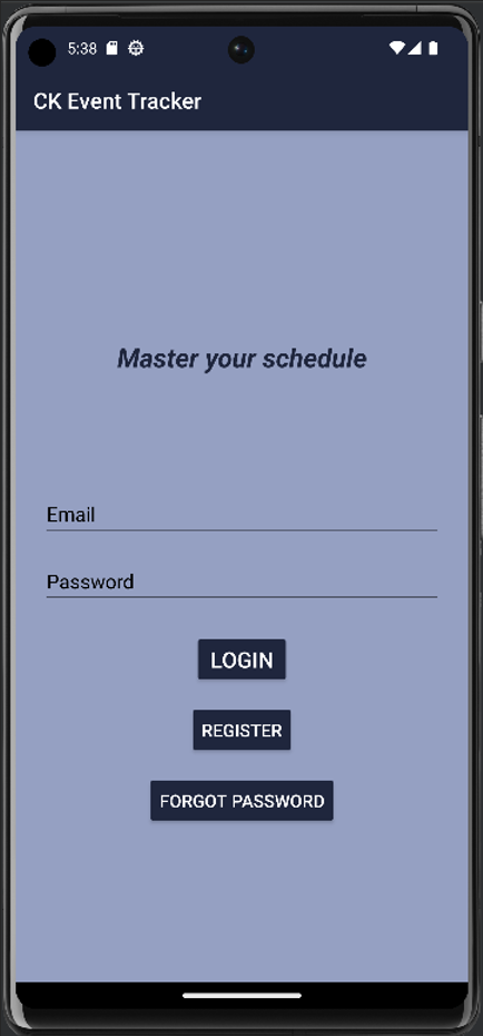 GitHub - christopherkelley89/EventTrackingApp: This application will be ...