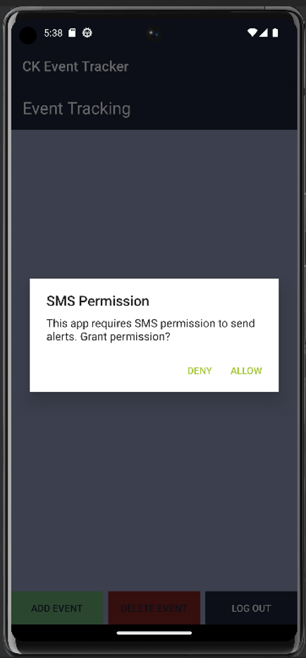 GitHub - christopherkelley89/EventTrackingApp: This application will be ...