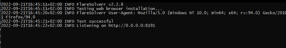 [QUESTION/HELP] Don't know how to finish the configuration process · Issue #520 · FlareSolverr ...