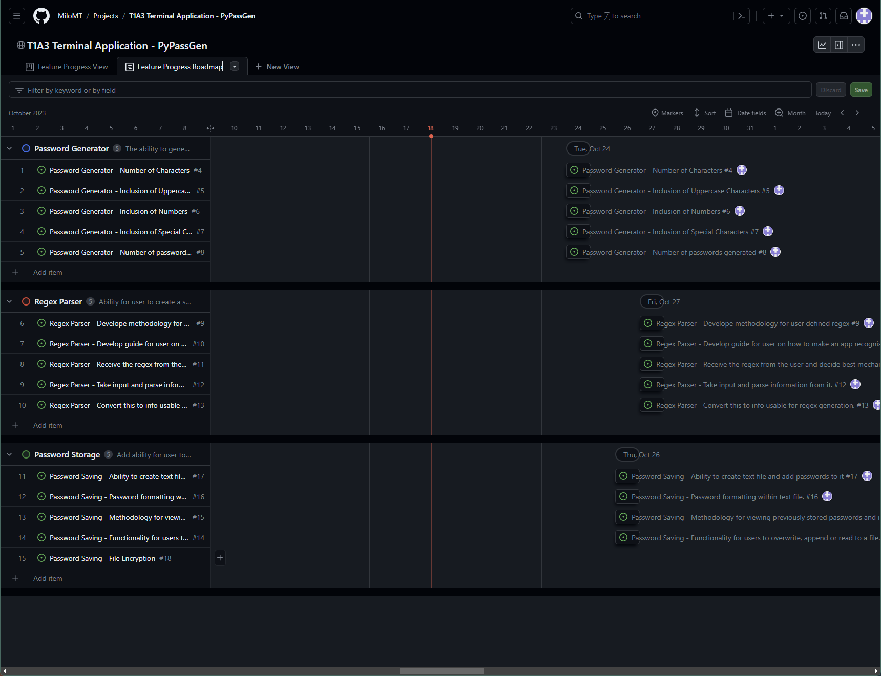 GitHub - MiloMT/PyPassGen: A repo for a python password generator, completed for an assignment ...