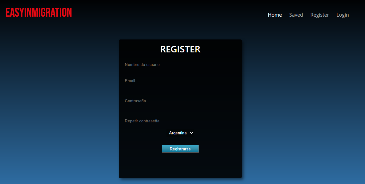 GitHub - GabrielLimardo/EasyInmigration