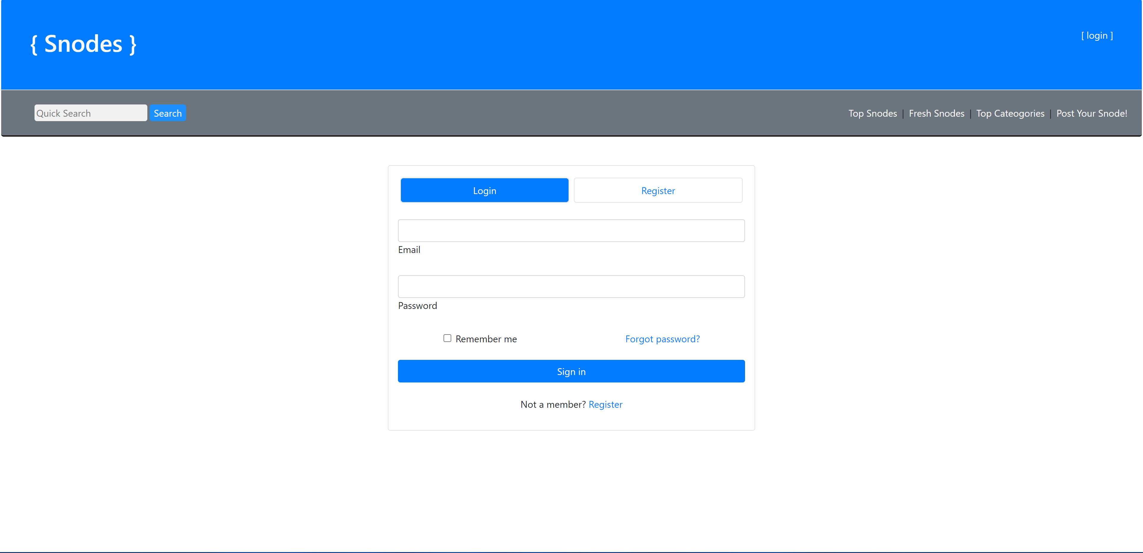 GitHub - gmumpower/snode