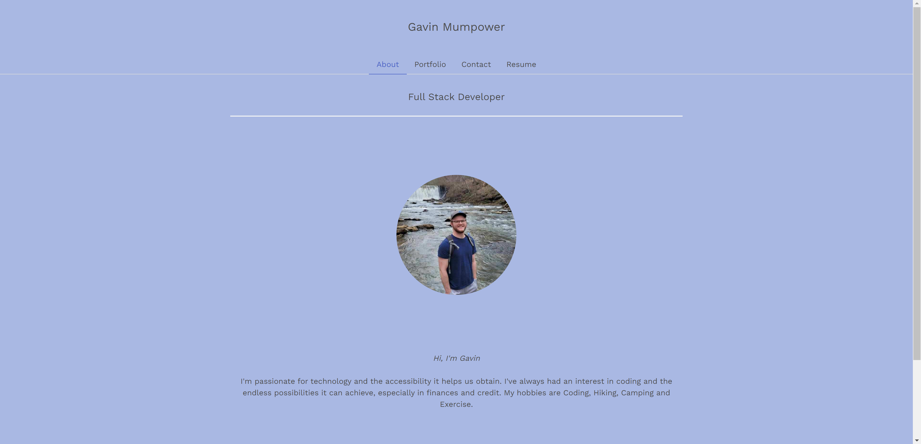 GitHub - gmumpower/A-Reactive-Portfolio