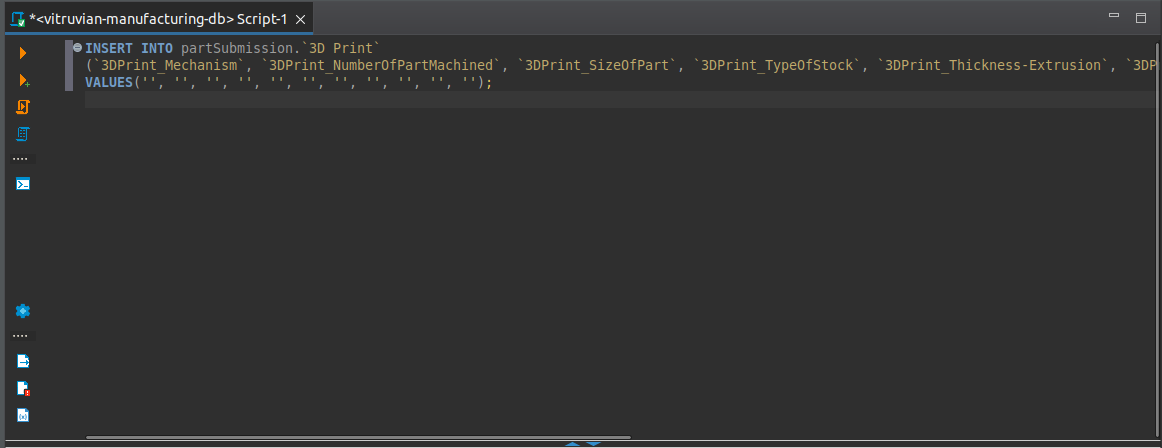 Create Python functions to insert data into all of our tables · Issue #45 · 4201VitruvianBots ...