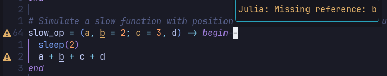 Wrong Missing Reference Error For Anonymous Function And Its Variable With Default Value