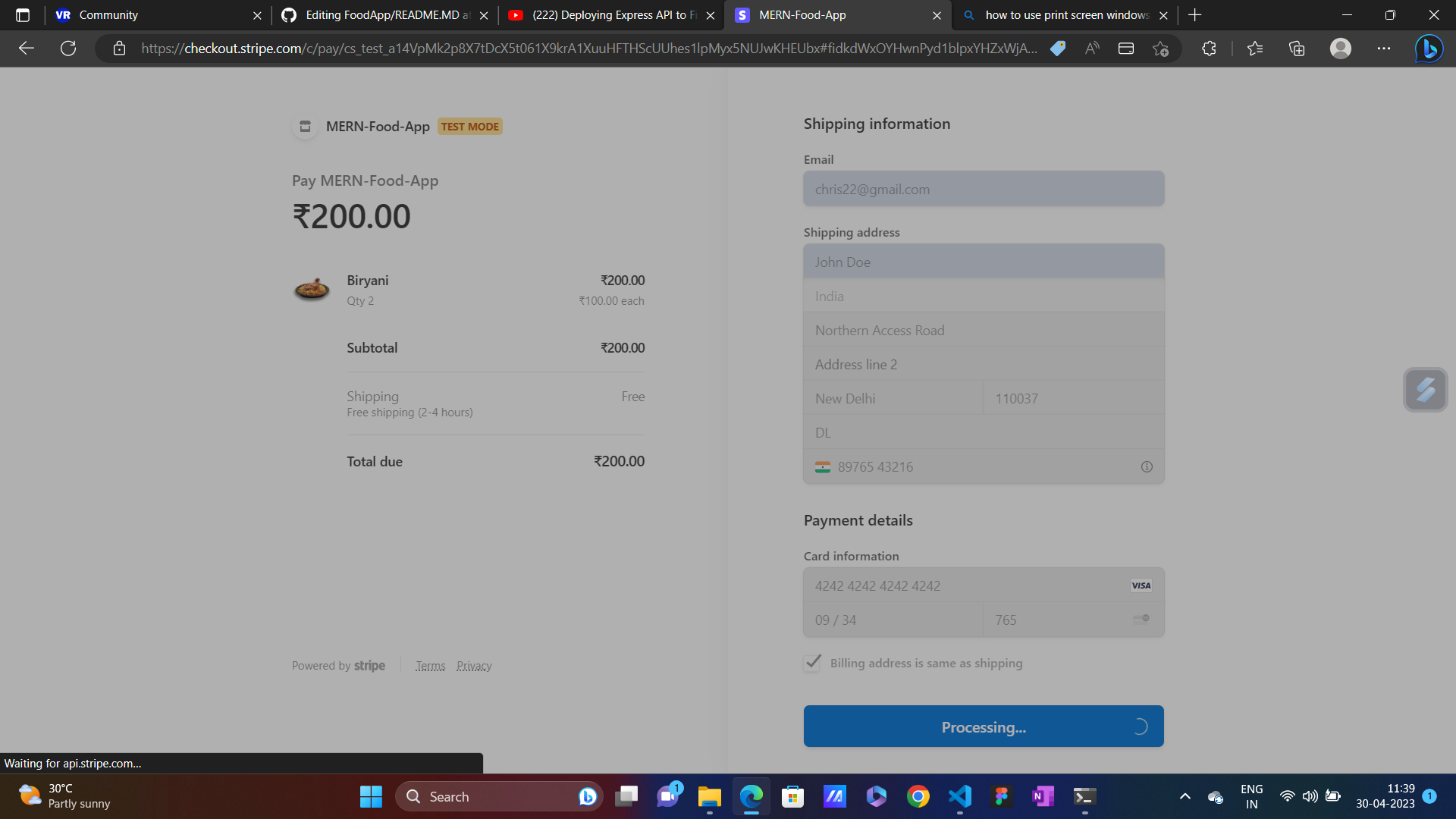 GitHub - Sumeeth-24/FoodApp