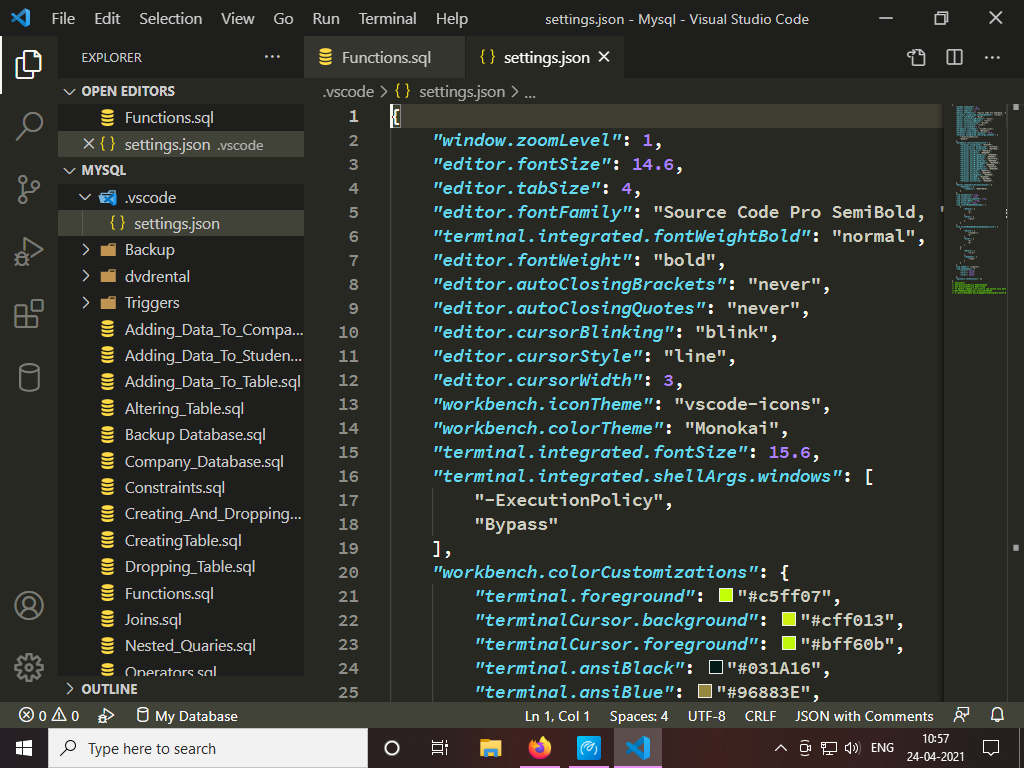 Save Connection button is not properly visible in vscode monokai theme · Issue #798 · mtxr ...