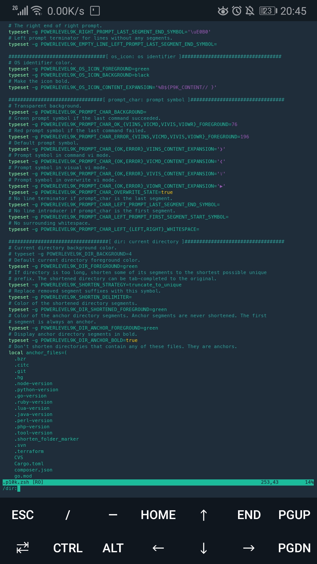 My question · Issue #540 · romkatv/powerlevel10k · GitHub