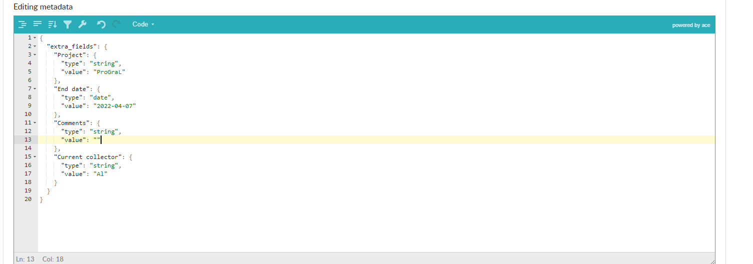 How to control the order of JSON features? · Issue #3590 · elabftw ...