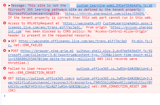 Trying to deploy learning pathways multiple times in one tenant · Issue #242 · pnp/custom ...