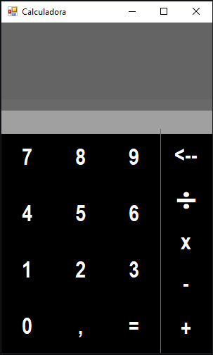 GitHub - JoseRenatoVicente/CalculadoraCSharp: Calculadora criada usando ...