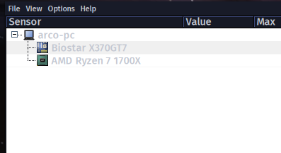 Only shows motherboard and cpu model but no info · Issue #1375 · openhardwaremonitor ...