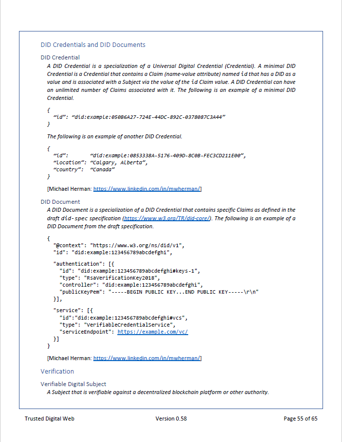 Confusion about what a "DID" is throughout the document [DID Credentials] · Issue #57 · w3c/did ...