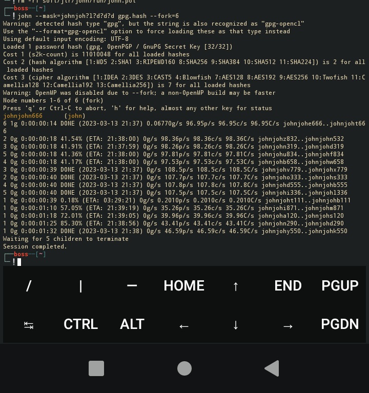 JtR holds CPU resources after found password · Issue #5252 · openwall/john · GitHub