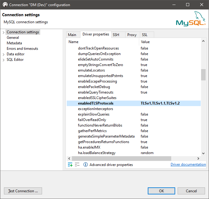 TLS 1.2 not supported? · Issue #10504 · dbeaver/dbeaver · GitHub