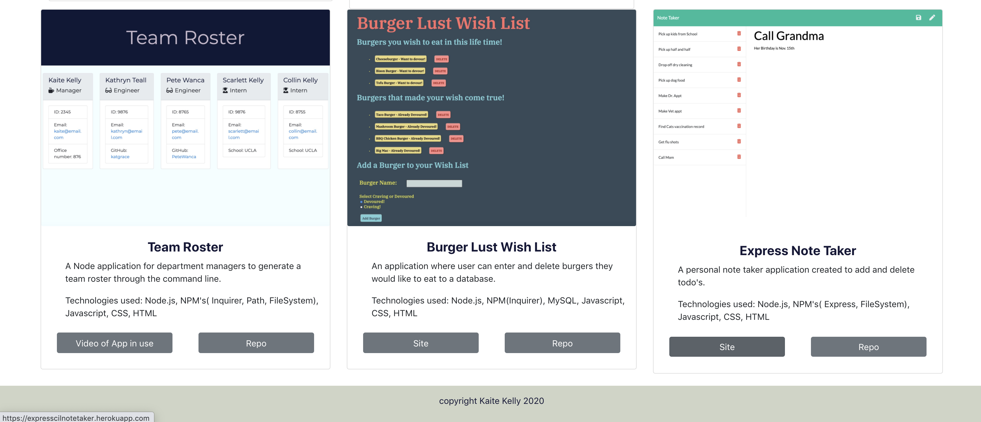 GitHub - kaitekelly/Portfolio-in-React: My developer portfolio built ...