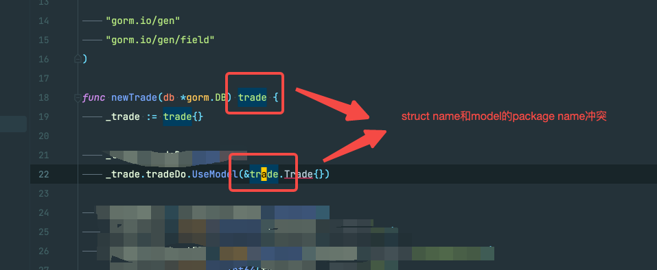 使用ApplyBasic传入model struct情况，可以指定生成代码中struct的名称，避免代码冲突 · Issue #456 · go-gorm/gen · GitHub