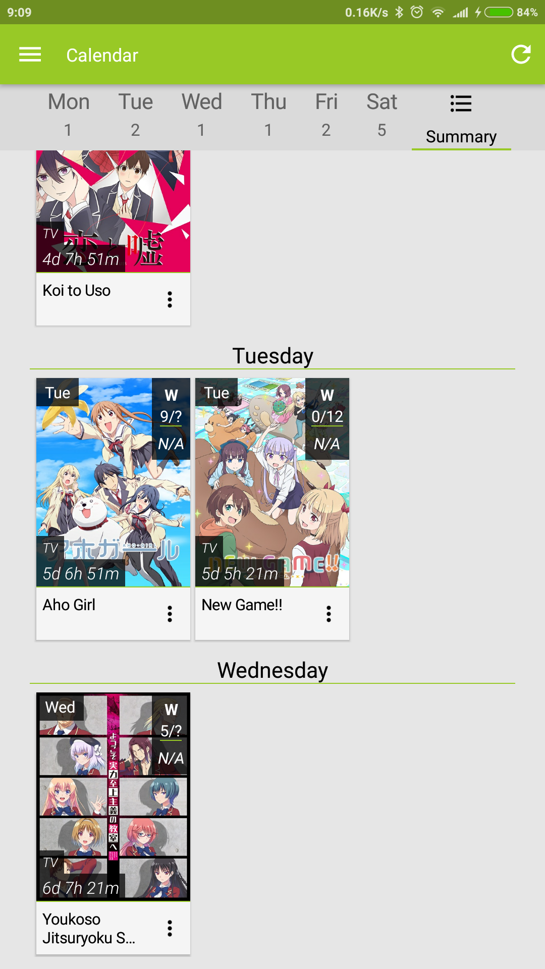 Calendar does not show correct date order · Issue #149 · Drutol/MALClient · GitHub