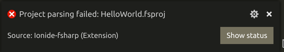 New F# Project on Kubuntu: Project Parsing Failed · Issue #1013 · ionide/ionide-vscode-fsharp ...
