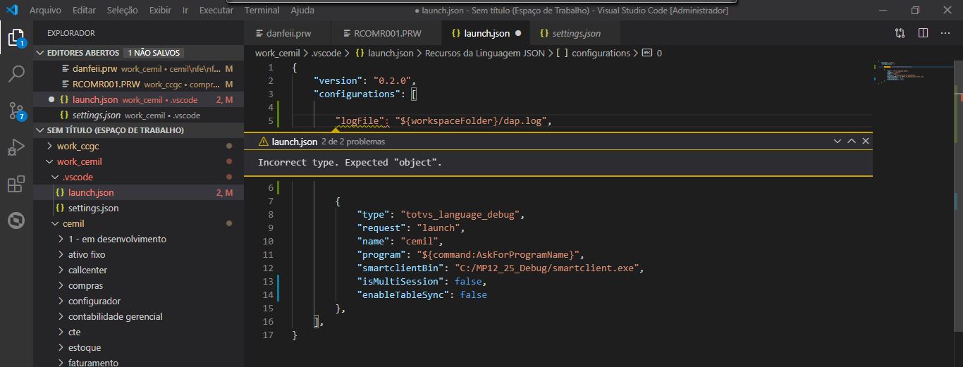 Debug VSCode ! · Issue #340 · totvs/tds-vscode · GitHub