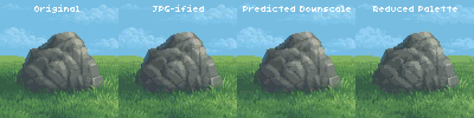 GitHub - teefan/pixel-detector: Downscale and restore pixel art images ...