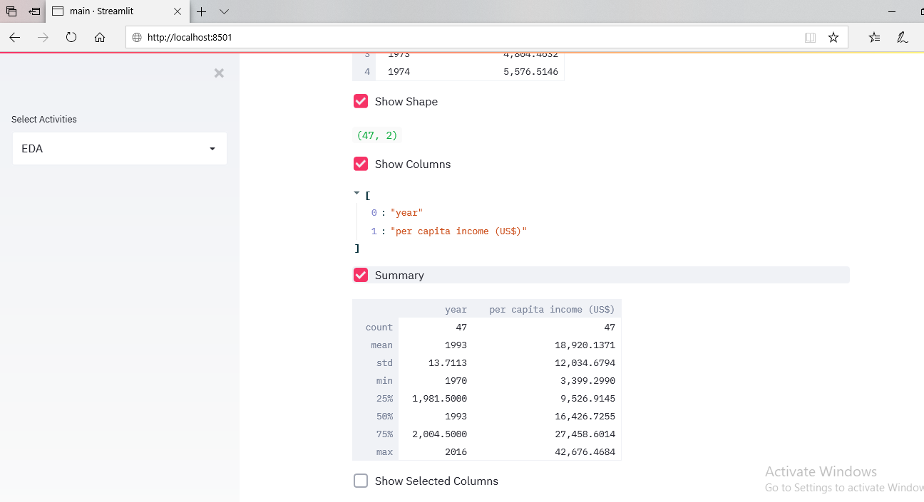 Github Mandar196eda Application Using Streamlite An Automated Exploratory Data Analysis Web