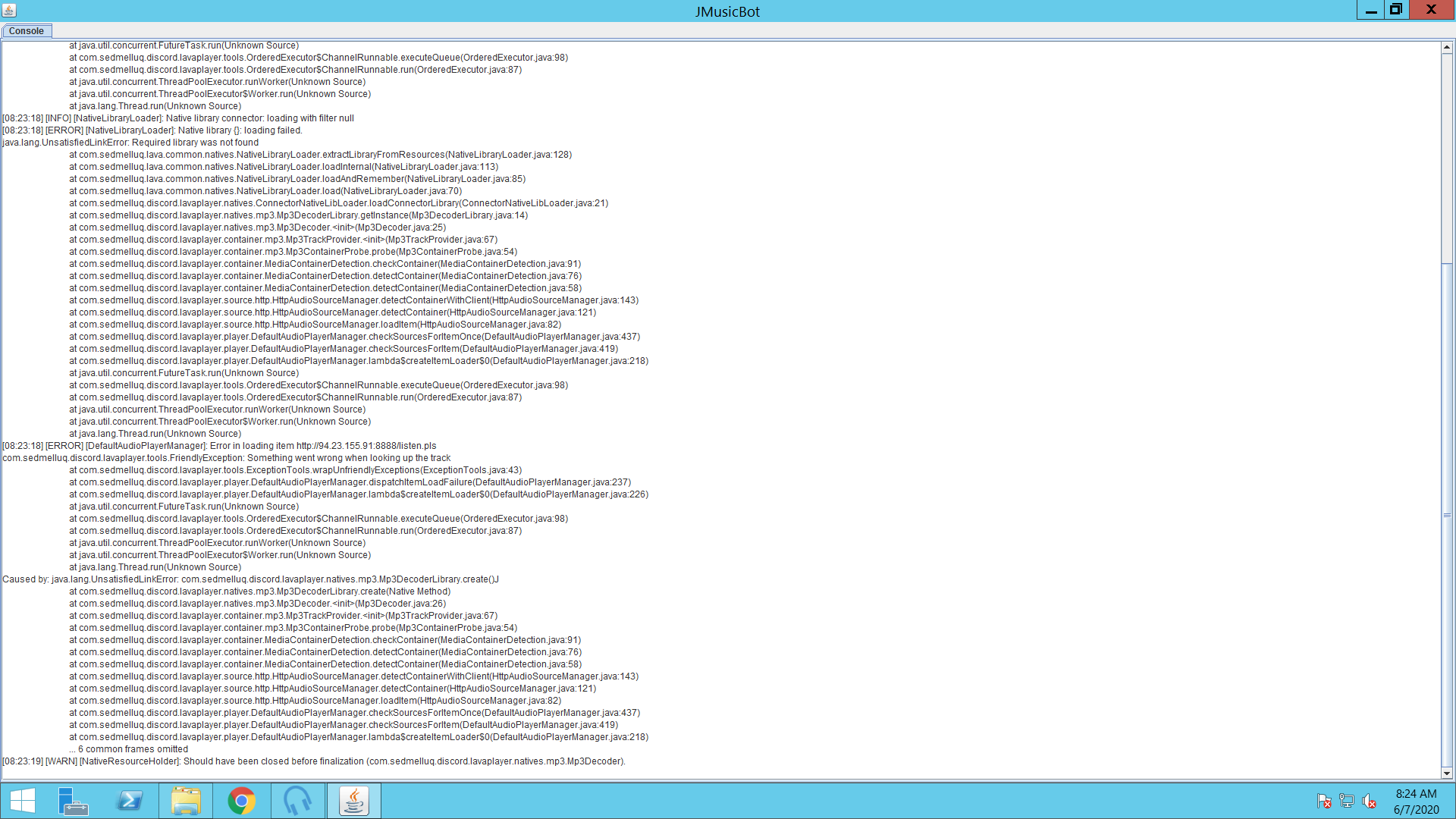 [Bug Report] Unable to play shoutcast pls · Issue #436 · jagrosh/MusicBot · GitHub