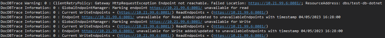 Issues With The Cosmosdb Emulator · Issue 3800 · Azureazure Cosmos Dotnet V3 · Github 