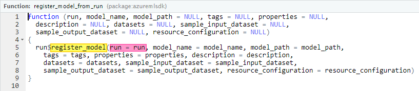 Can't register a model from a run · Issue #300 · Azure/azureml-sdk-for-r · GitHub