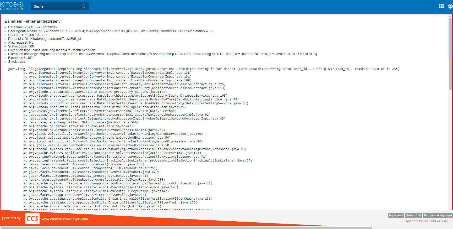 Release 331 Exception When Starting Meta Data Editor · Issue 4683 · Kitodokitodo 