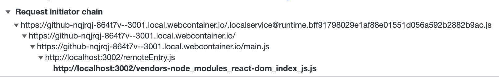 Why load the shared library from remote in module federation? · Issue ...