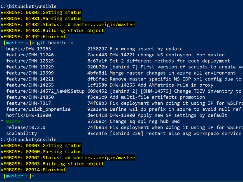 Slowliness in all operation · Issue #618 · dahlbyk/posh-git · GitHub Slowliness in all operation · Issue #618 · dahlbyk/posh-git · GitHub