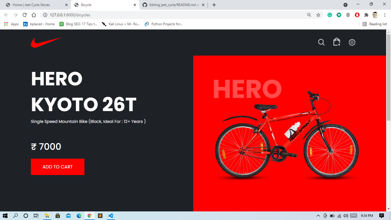 GitHub - hellopratiksingh/Django_Ecommerce: E-commerce website ...