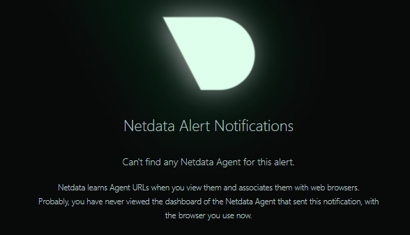 [bug] Netdata Alert Notifications Can T Find Any Netdata Agent For This Alert · Issue 15777